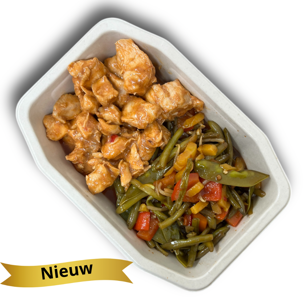 The Goody Foody | Bbq chicken met Groentenwok - Meal Prep Maaltijd
