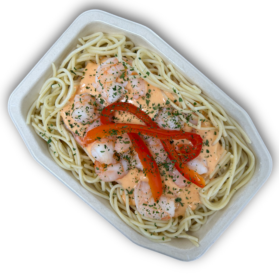 Dynamite Shrimps Spaghetti | Kant-en-klaar Mealprep Maaltijd | The ...
